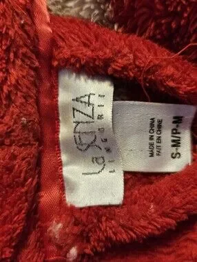La SENZA | Intimates & Sleepwear | Y2k La Senza Red Monkey Print Plush ...